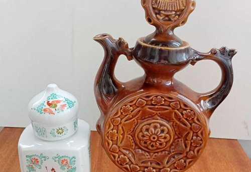 Кувшин, чайница СССР керамика, фарфор