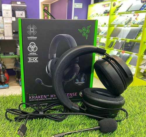 Наушники Razer Kraken v3 Hypersense