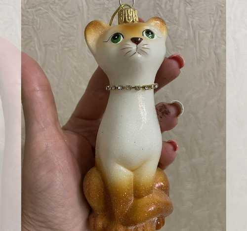 Елочные игрушки Кошка