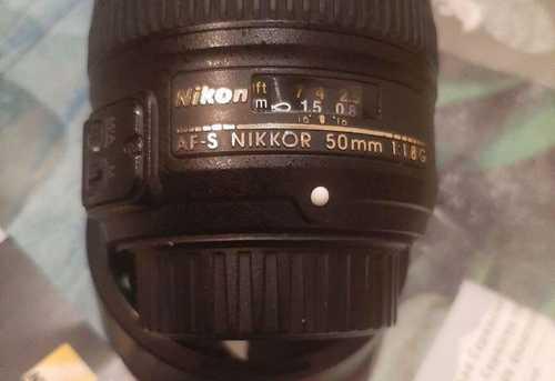 Объектив Nikon 50mm 1.1 8G