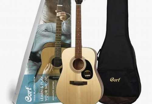 Cort CAP-810-OP Акустическая гитара + аксессуары