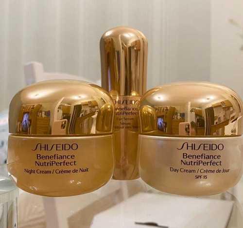 Shiseido benefiance nutriperfect уход 3 шт