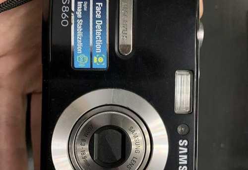 Компактный фотоаппарат samsung s860