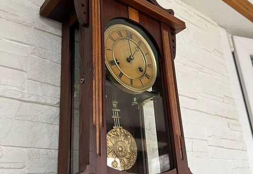 Старинные настенные часы с боем «нau» 1905-1910гг