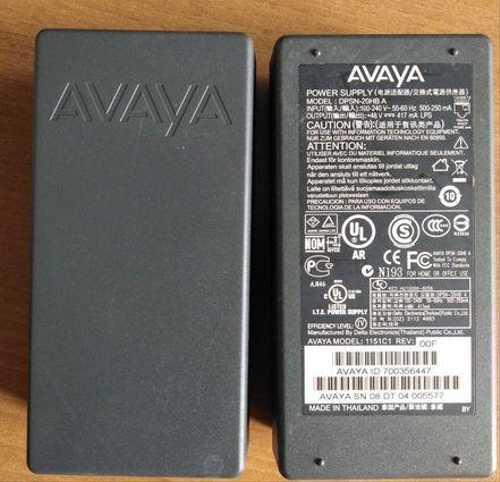 Инжектор POE avaya dpsn-20HB A