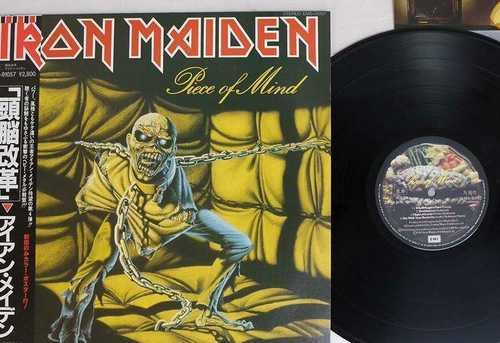 Винил Iron Maiden Piece Of Mind Япония промо