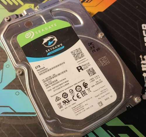 Seagate skyhawk 6tb