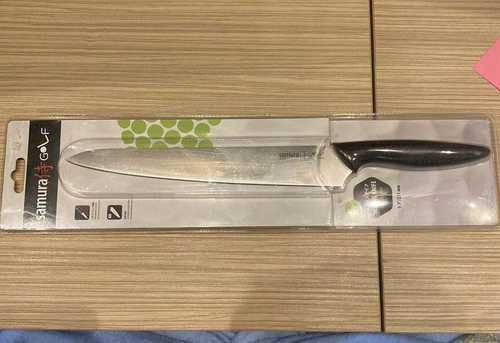 Нож кухонный слайсер samura golf