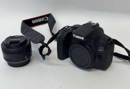Зеркальный фотоаппарат canon eos 850d