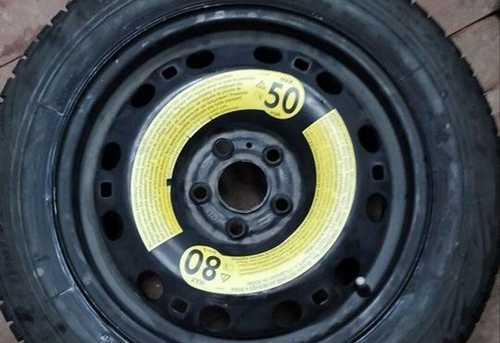 Запасное колесо VW R15 Bridgestone Blizzak 185 60