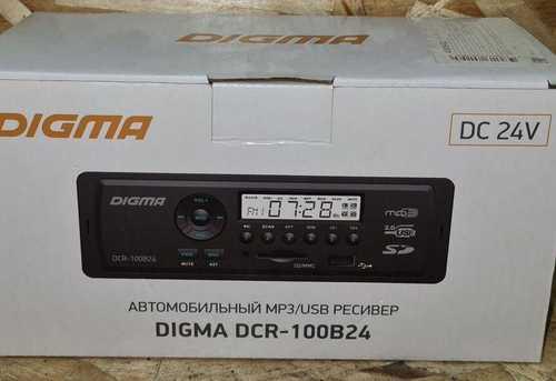 Автомагнитола Digma DCR-100B24