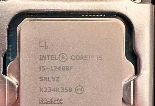 Процессор Intel core i5 12400f BOX