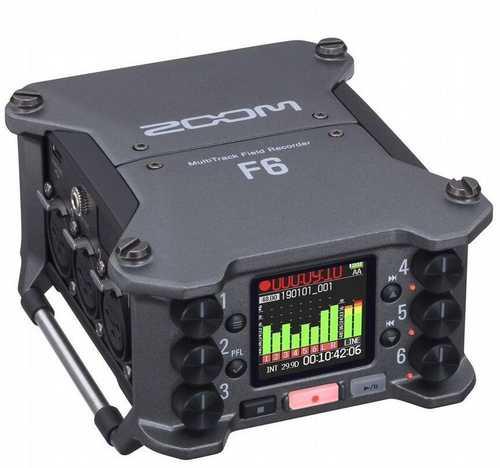 Zoom F6 полевой аудио рекордер
