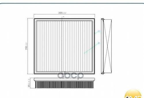 Фильтр воздушный amdfa813 AMD