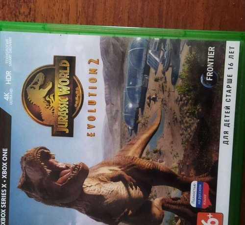 Xbox one/series. Jurassic world evolution 2