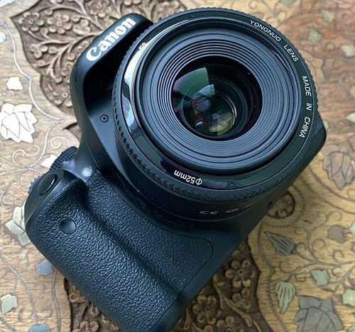 Canon eos 600D + yongnuo 35mm F2