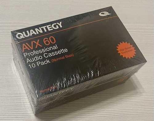 Аудиокассеты новые Quantegy AVX60