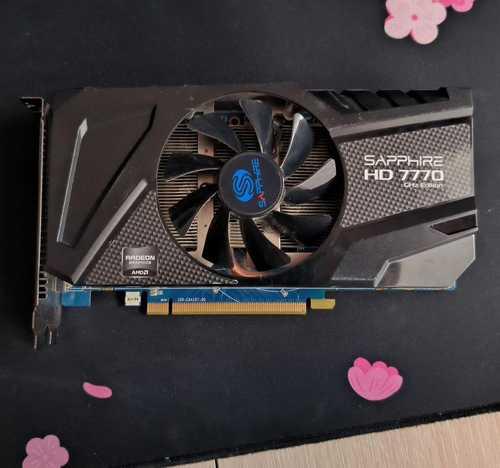 Видеокарта amd Radeon hd 7770 sapphire 1gb