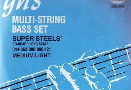 Струны для бас-гитары GHS Strings 5ML-STB
