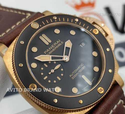 Часы Panerai Submersible Bronzo PAM00968 новые