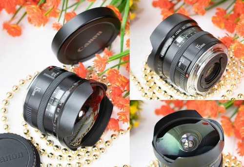 Canon ef 15mm f/2.8 fisheye. Продажа, обмен