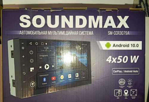 Магнитола soundmax SM-CCR3079A 2 din android