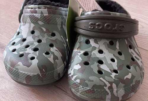 Сандалии crocs c6 утепленные