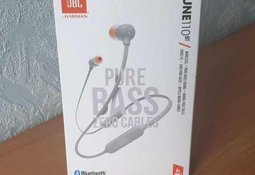 Беспроводные наушники JBL tune 110BT (новые)