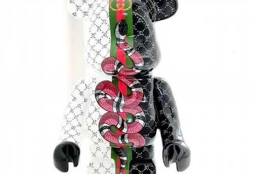 Bearbrick 70 см gucci black AND white