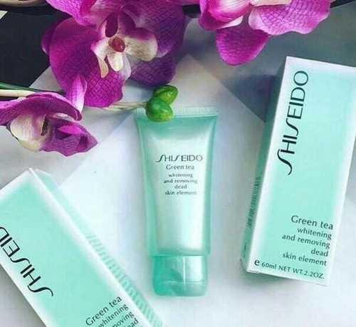 Пилинг для лица Shiseido Green Tea