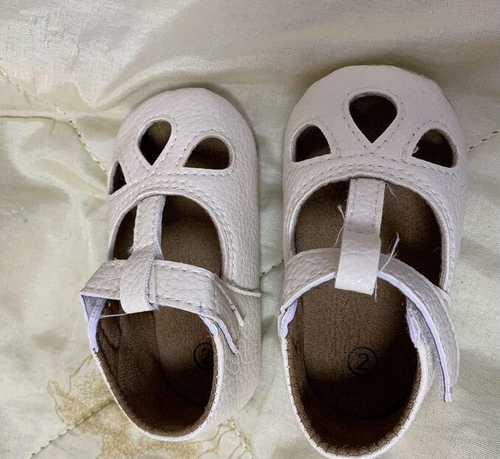 Пинетки туфли для новорожденных
