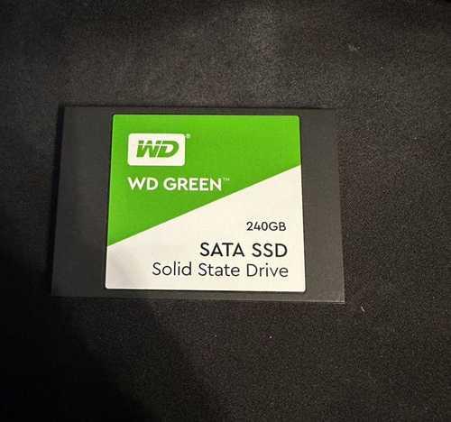 Ssd WD green 240 gb