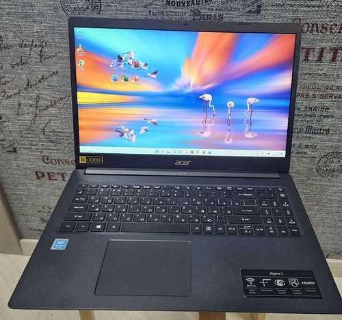 Acer 4ядра Pentium озу 8гб ssd 256г 15.6"1920x1080