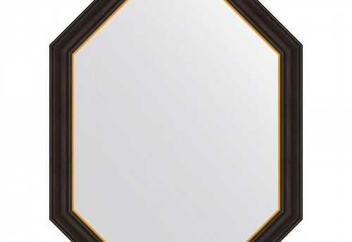 Зеркало Evoform Octagon BY 7288 73x93 черное дере