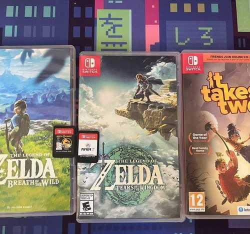 Zelda tears of the kingdom, botw, it takes two,mk1