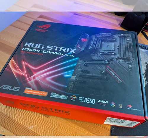 Материнская плата asus ROG strix B550-F gaming