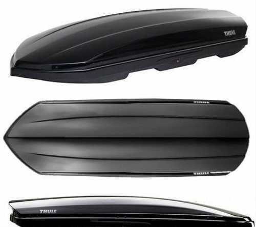 Автобокс Тhule Dynamic M(800) черный глянец