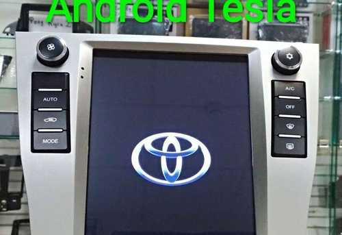 Toyota camry 40 Tesla магнитола Android новая
