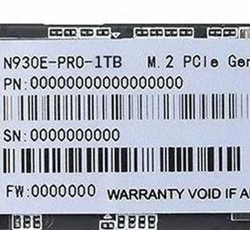 Твердотельный жесткий диск (SSD) Netac NT01N930E-0