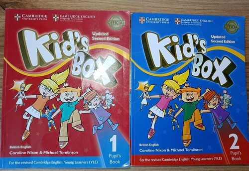 Книги Kids Box 1 и 2 часть б/у в хорошем состоянии
