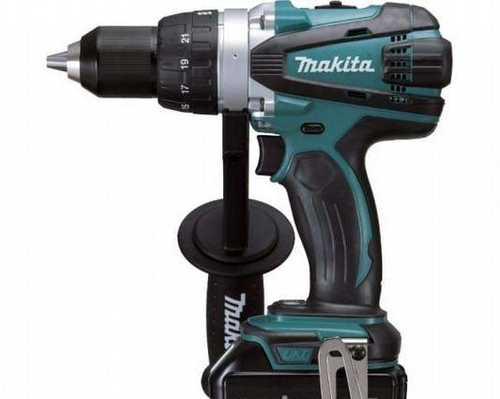 Аккумуляторная дрель-шуруповерт Makita DDF458RFE