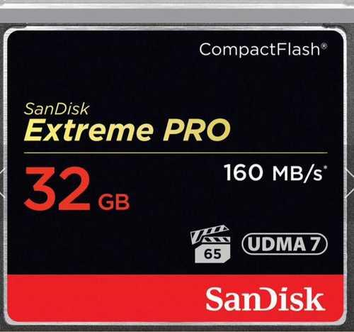 Карта памяти SanDisk Extreme Pro 160MB/s 32GB