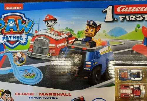 Автотрек Carrera First Paw Patrol Щенячий патруль