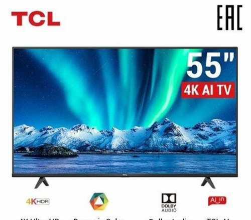 Телевизор TCL 55P615 смарт 4K HDR LED Android