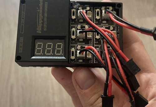 Зарядное устройство happymodel 1s lipo на 6 портов