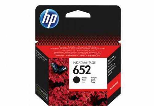 Картридж струйный черный HP 652 black (F6V25AE)