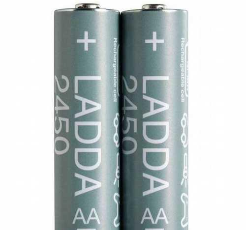 Аккумулятор AA Ladda Eneloop 2450mAh Япония, 2 шт