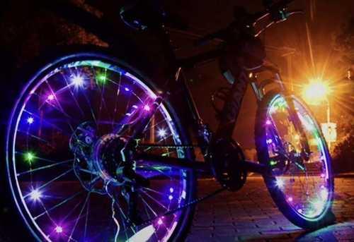 Подсветка/ Фонарики на колёса велосипеда