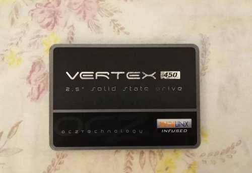 Стальной 2.5" SSD 128Gb OCZ Vertex 450 (MLC) 7мм