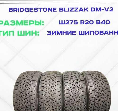 Bridgestone Blizzak DM-V2 275/40 R20